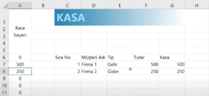 EXCEL KASA PROGRAMI İLE KASANIZI KOLAYCA YÖNETİN | Excel 751